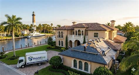 Lighthouse Point Roofing Luxury Waterfront Roof Replacement Shieldline Roofing