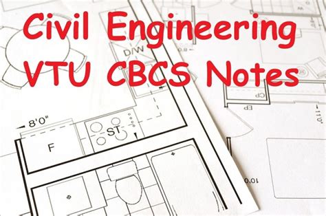 Civil Engineering Vtu Cbcs Notes