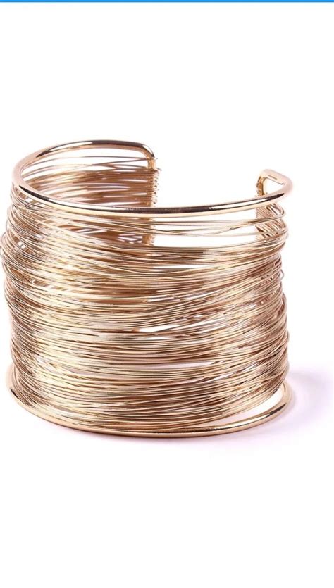 Amrita Singh Rose Gold Kimora Cuff Bracelet New Layered Style Jewelry