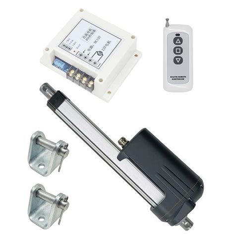 Dc Remote Control Linear Actuator Kit Heavy Load 2700lbs 12000n Thrust