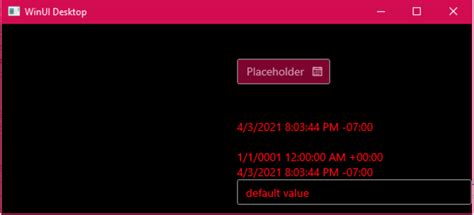 Several Problems With Binding X Bind And Date Time Controls Affecting Both UWP And WinUI
