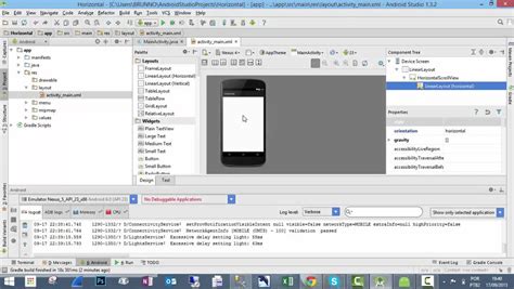 Scroll View Horizontal Android Tutorial YouTube