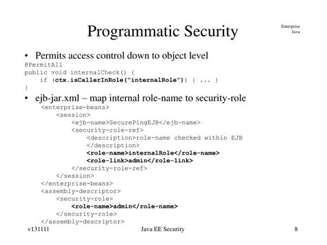 Ppt Java Ee Security Powerpoint Presentation Free Download Id 6902122