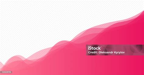 포스터와 배너에 대한 텍스트 장소와 추상 핑크 부드러운 파스텔 물결 모양배경 벡터 일러스트 0명에 대한 스톡 벡터 아트 및 기타 이미지 Istock