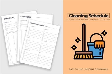 Cleaning Chart Template