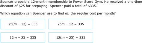 Ixl Solve One Step And Two Step Equations Word Problems 8th