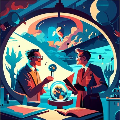 Premium Vector Inspired Lab Creations Scientist And Artist S Hidden Lab Magic