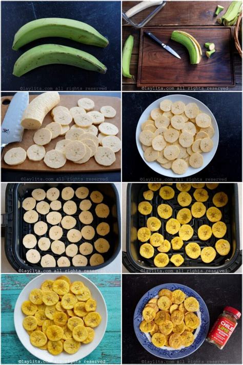 Air Fryer Plantain Chips Chifles Mariquitas Laylitas Recipes