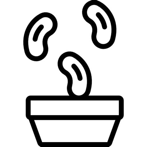Bean Basic Miscellany Lineal Icon
