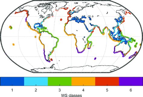 Fig A 2 Geographical Spread Of The Ws Classes Download Scientific Diagram