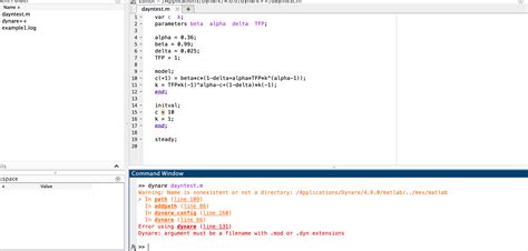 Mod Files On Mac Os Help Dynare Help Legacy Posts Dynare Forum