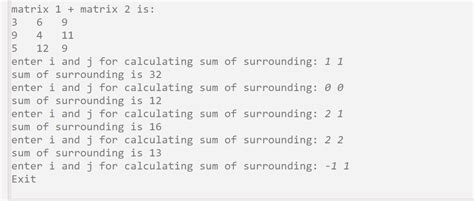 Solved Programming Language C The Inputoutput Has To Be