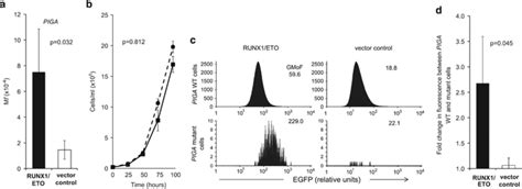 Expression Of RUNX ETO Increases Spontaneous Mf A RUNX ETO Clones Download Scientific