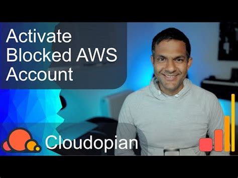How To Activate A Blocked AWS Account Cloudopian
