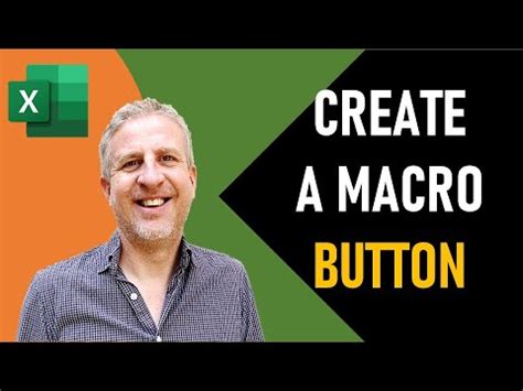 How To Create A Macro Button In Excel Assign A Macro To A Button In Excel Hyperlink To