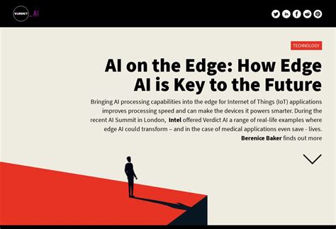 AI On The Edge How Edge AI Is Key To The Future Verdict AI Issue Summer