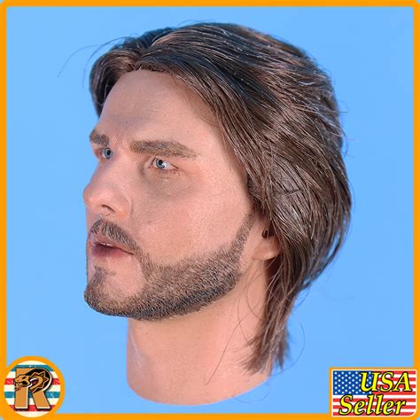 Captain Nathan 7th Cavalry Nude Figure Rooted Hair 1 6 Scale