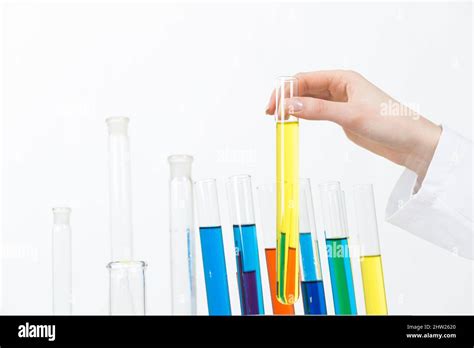 Analysis And Synthesis In Laboratory Stock Photo Alamy