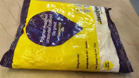1kg Weber Grout At Best Price In Bhopal By Bhavishya Stone Chemical Centre Id 2857519519312