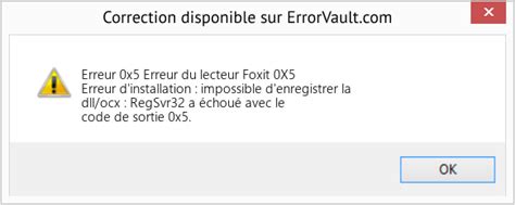 Comment Réparer Erreur 0x5 Erreur Du Lecteur Foxit 0x5 Erreur D