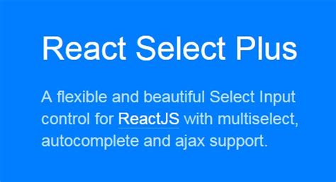 A Fork Of React Select With Support For Option Groups