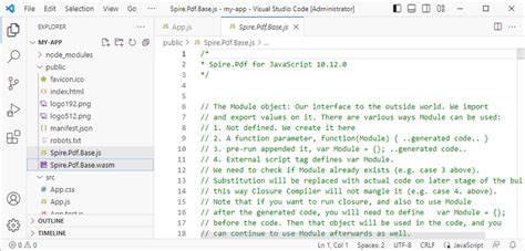 How To Integrate Spire Pdf For Javascript In A React Project