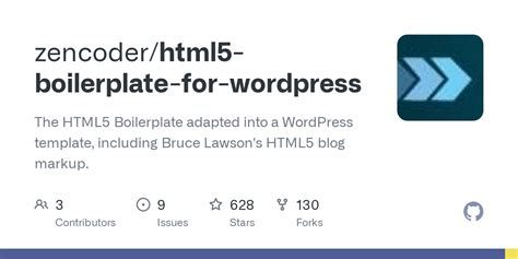GitHub Zencoder Html Boilerplate For Wordpress The HTML Boilerplate Adapted Into A