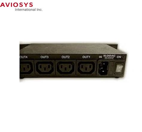 Aviosys IP Power 9258 HP PDU Power Distribution Unit (Black) - Online ...