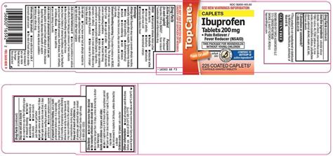 Topcare Ibuprofen Package Insert Prescribing Information