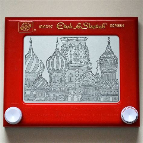 Etch A Sketch Drawing Good Sketch