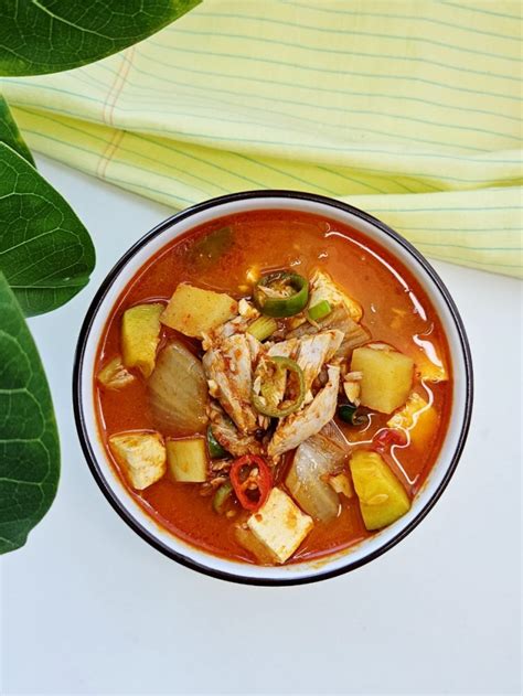 애호박 참치 고추장찌개 레시피 얼큰한 캔참치요리 감자 두부 참치찌개 네이버 블로그