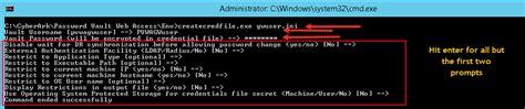 Pvwa How Can I Create Or Update The Credential Files Credfile For The Pvwa Manually 1210