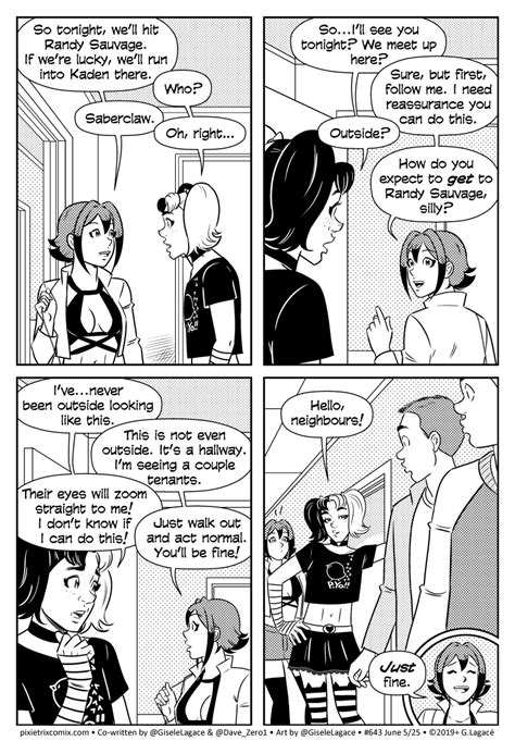 Pixie Trix Comix Walk Out And Act Normal