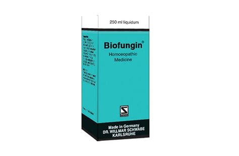Biofungin Syrup 250 Ml Dr Willmar Schwabe Germany
