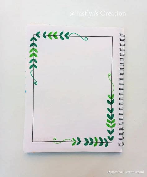 Leaf Border Designs For Projects