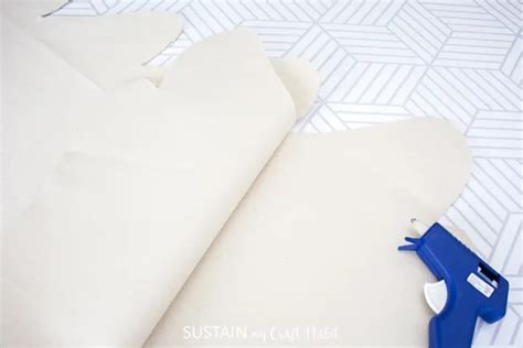 No Sew Canvas DIY Christmas Tree Sustain My Craft Habit