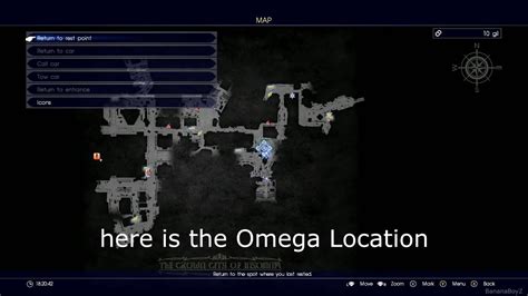 Final Fantasy Xv Ffxv Omega Location Youtube