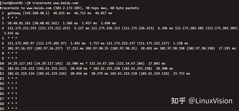 网络诊断工具traceroute tracert 知乎