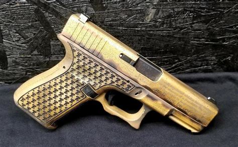 Laser Engraved 2nd Amendment Themed Glock 19 By Nicholas Kesselring