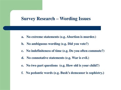 Ppt Comprehensive Guide To Survey Research Definition To Data