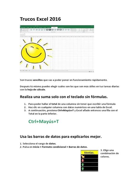 trucos excel 2016 pdf