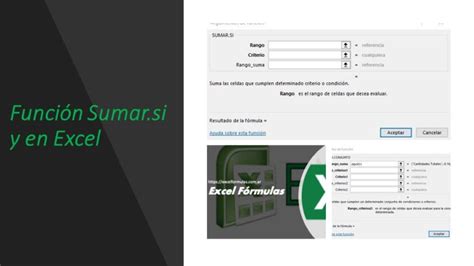 Sumar Si En Excel La Suma Con Condicionales La F Rmula De Excel
