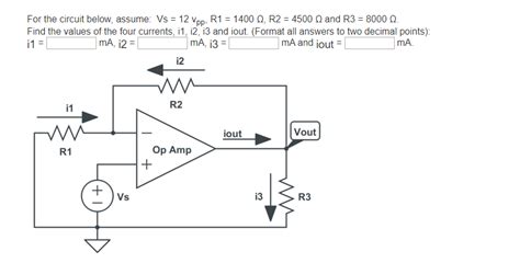 Solved For The Circuit Below Assume Vs Vpp R Chegg Com