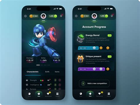 Crypto Battle Game Ui Mobile App Design Behance