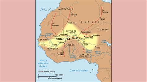 Songhai Empire Map R Africanmuslims