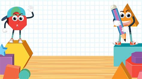 Premium Vector Colorful Cartoon Characters On Math Background