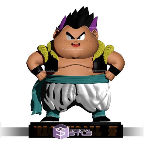 Fat Gotenk 3d Model From Dragonball Specialstl