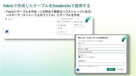 Microsoft Fabric と Databricksをつなぐデータ総合運用術 Hub ストレージにdelta Lake形式で保管する