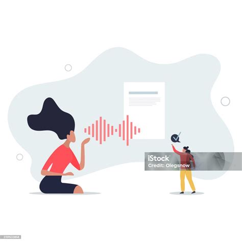 Ai Transcription Software As Speech Into Text Transcript Talking