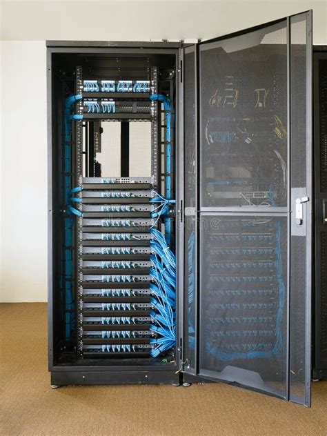 Network Switch Setup Stock Photo Image Of Business